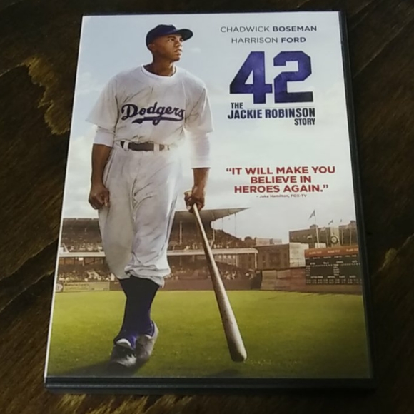 Media | 42 The Jackie Robinson Story Dvd | Poshmark